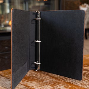 Personalized Leatherette Binder: Engraved 3-ring Journal - Etsy