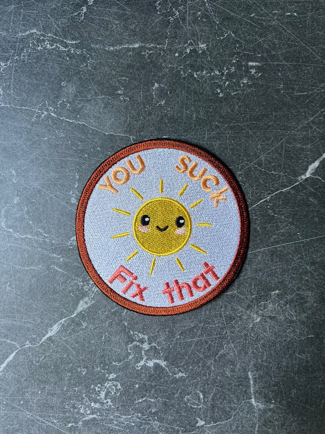 Sarcastic Patch Retro Patch Sun Patch Iron On Funny Patch - Etsy