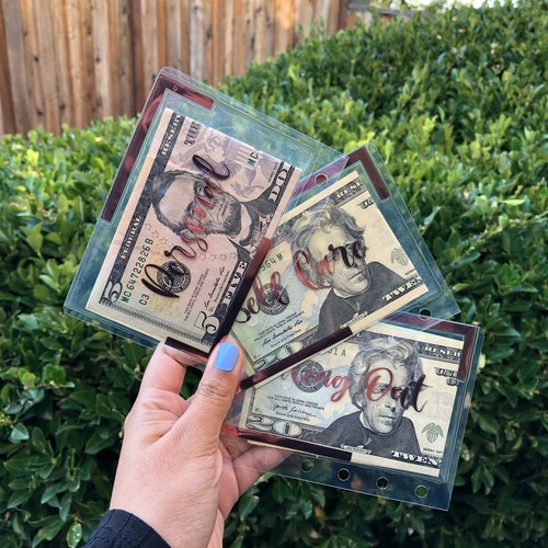 Vinyl Laminate Cash Envelopes - Etsy