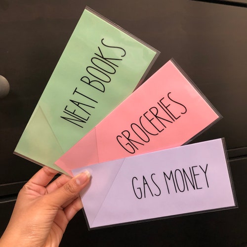 Vinyl Laminate Cash Envelopes - Etsy