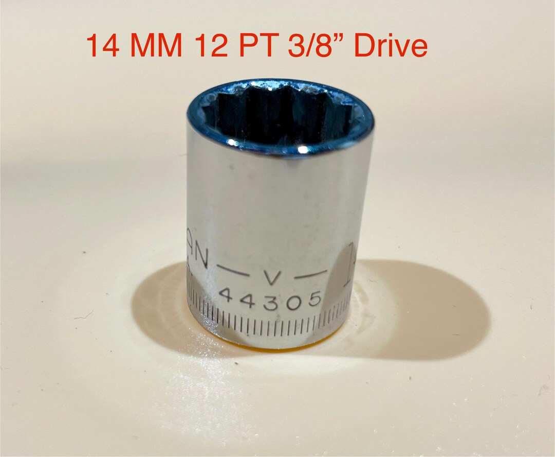 Craftsman Vintage Single Line V Series —v—metric Socket - Made in USA ...