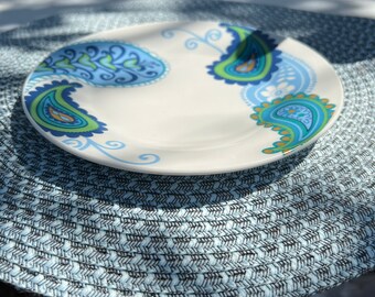 Royal Norfolk Blue Dinner Plate - Etsy