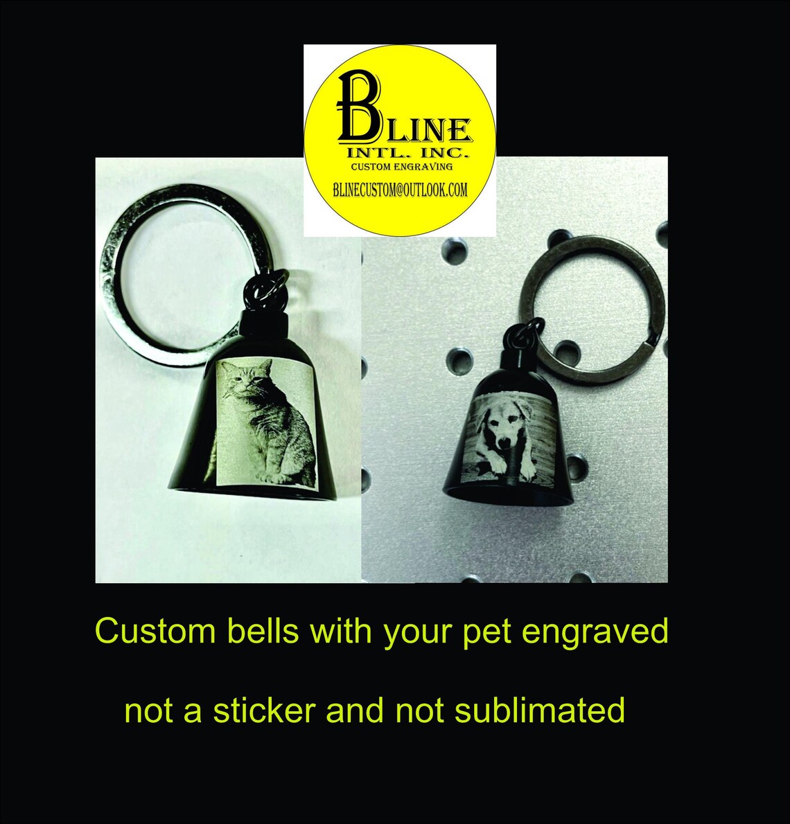 Custom Engraved Biker Bell Hanger: Protector Bell - Etsy
