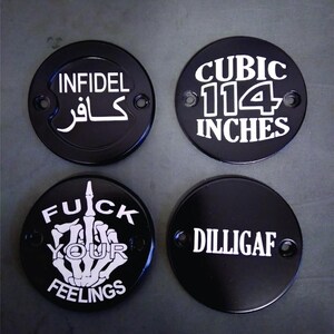 Harley Davidson Custom Timer Covers, Milwaukee 8, Twin Cam, Sportster ...