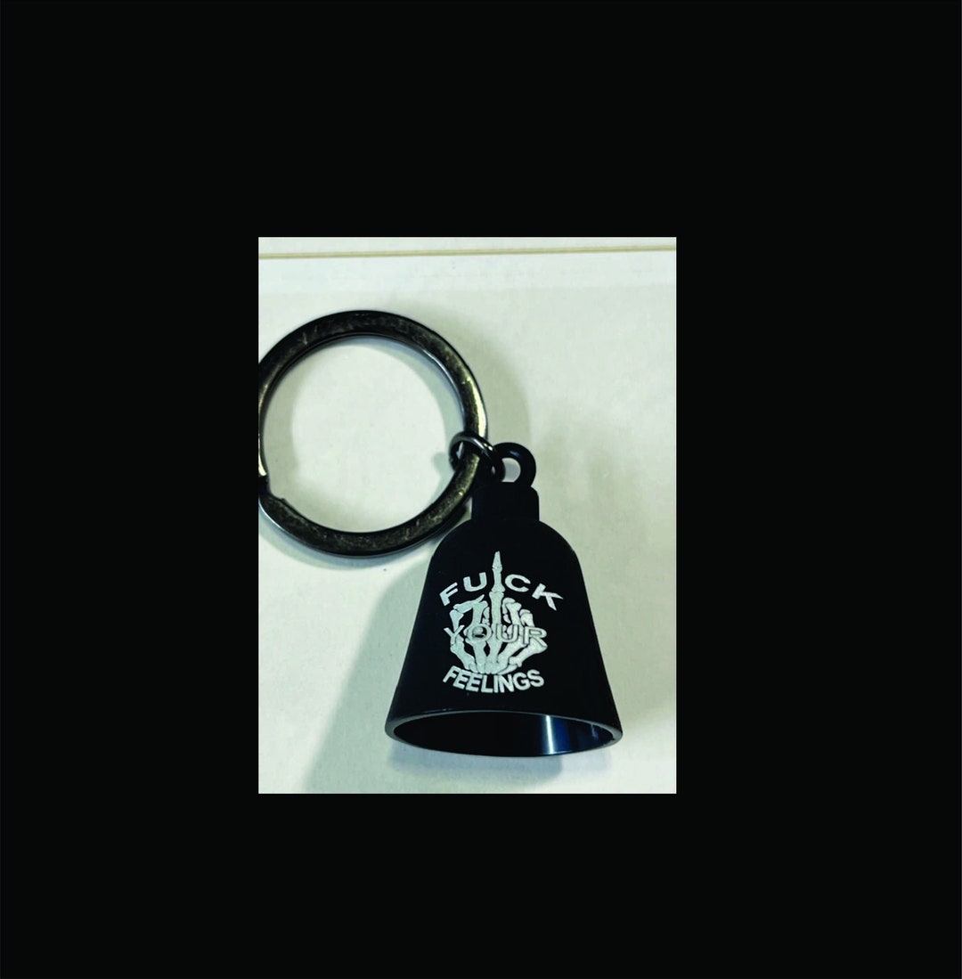 Biker Bell Gremlin Bell Custom Middle Finger - Etsy
