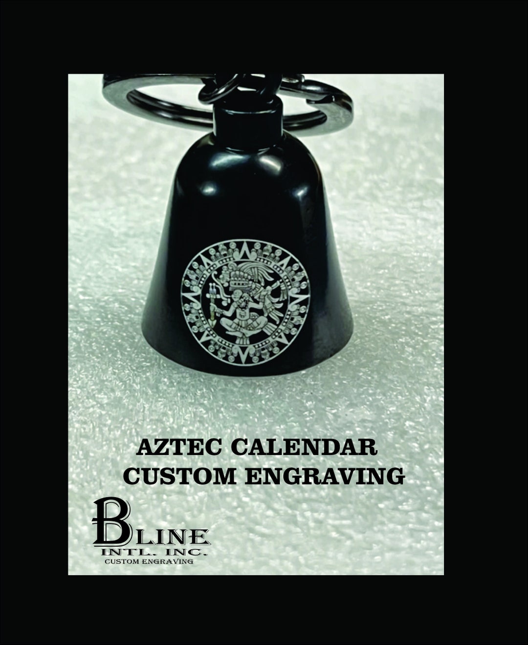 Custom Engraved Aztec Calendar Biker Bell - Motorcycle Gremlin ...