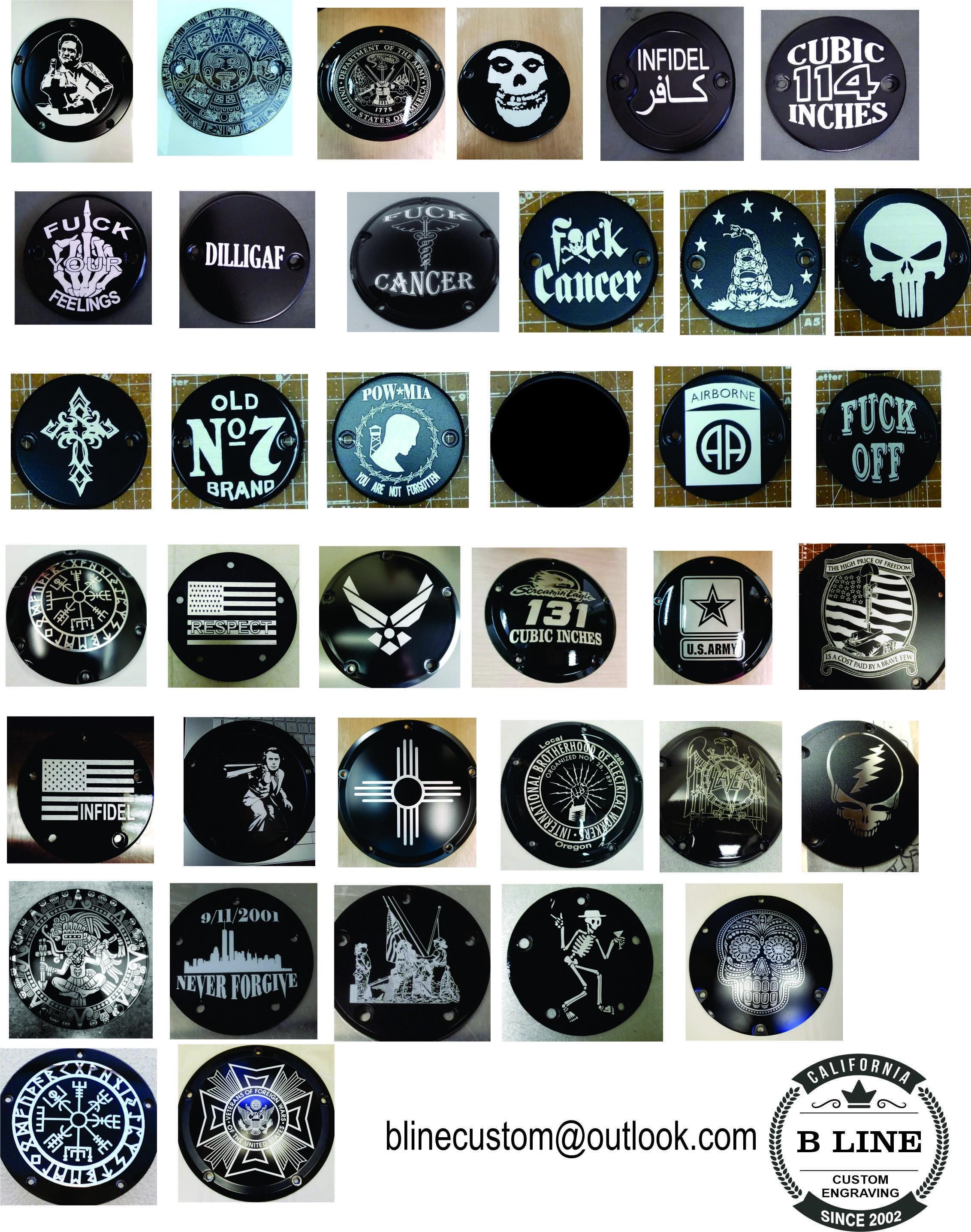 Harley Milwaukee 8 Timer Covers, 114,128,131 Custom - Etsy
