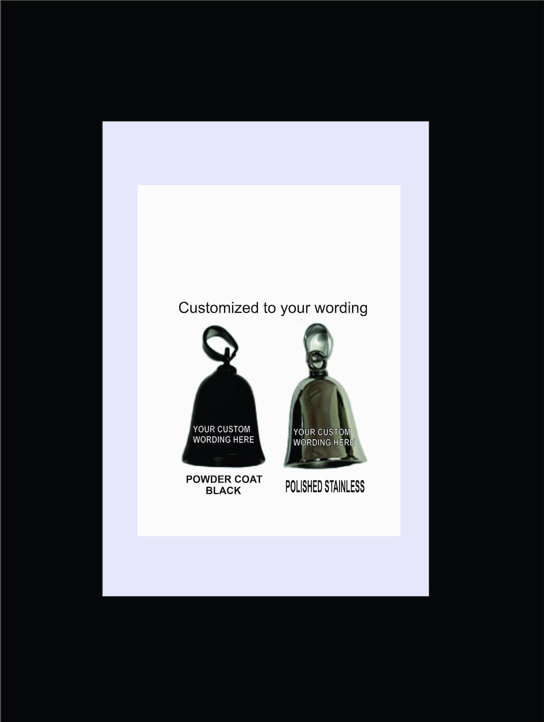 Gremlin Bell,custom Wording, Motorcycle Biker Bell, Biker Gift , Custom ...