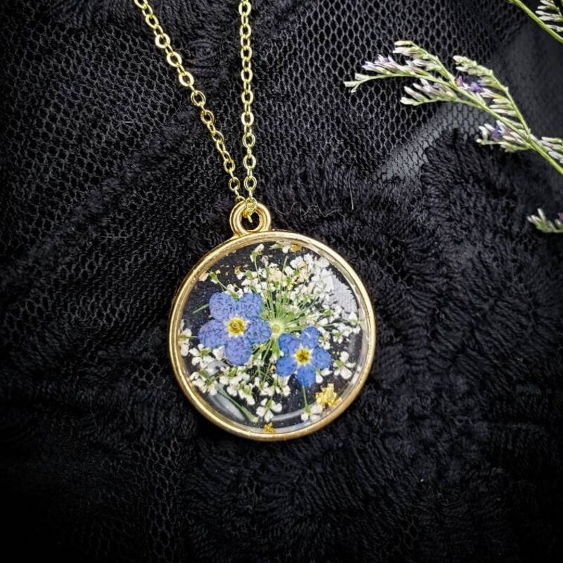 Botanical Necklace - Etsy