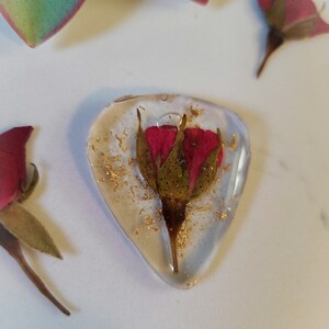 Flower Guitar Pick Handmade Pick Guitar Accessories Gift for Music ...