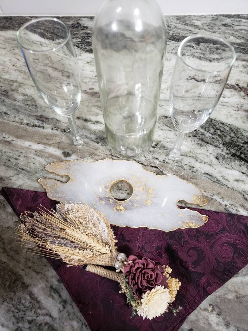 Wine Butler Champagne Caddy Bottle Holder Wine Glass - Etsy