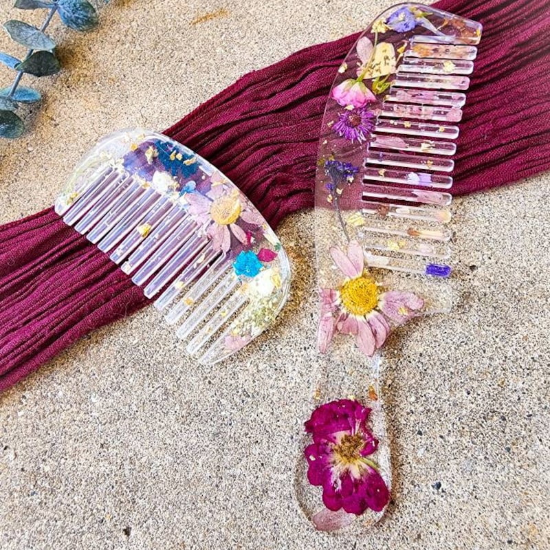 Flower Comb - Etsy
