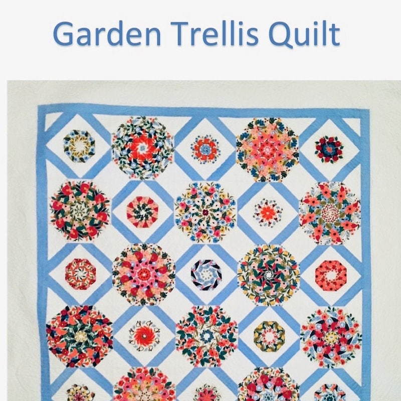 Garden Trellis Quilts - Etsy