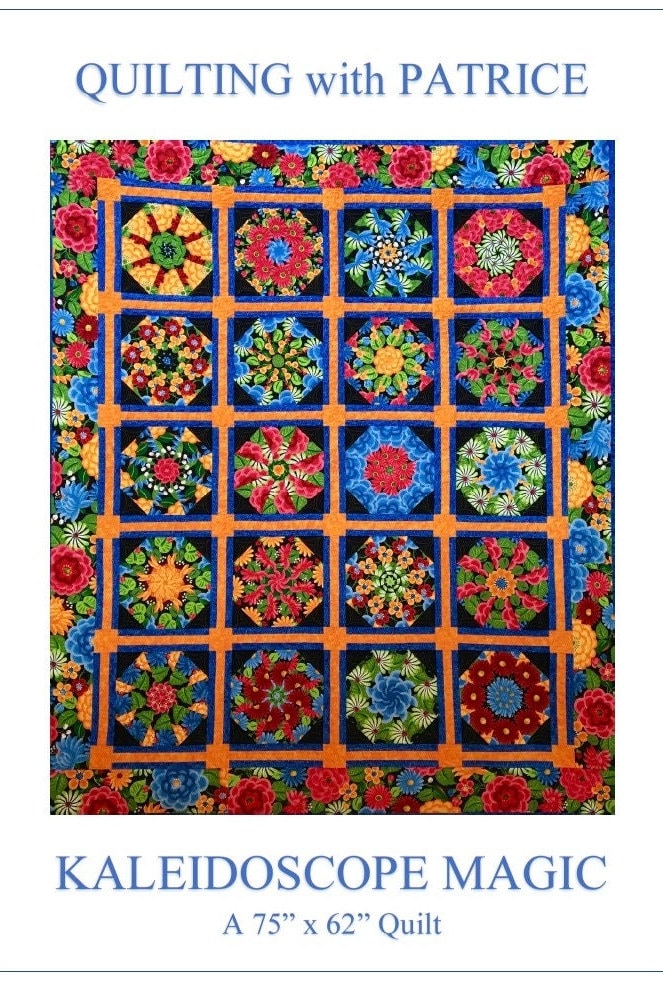 Kaleidoscope Magic Quilt Pattern - Etsy