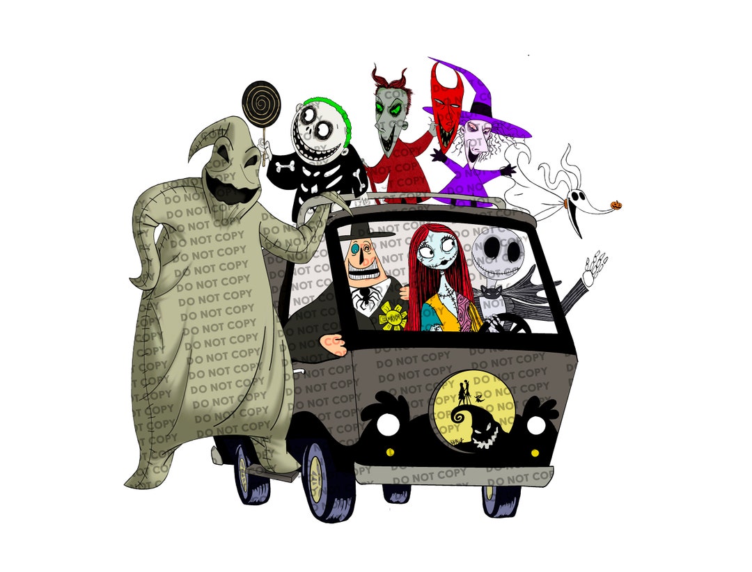 Nightmare Friends Ready to Press Sublimation Heat Transfer NBC - Etsy