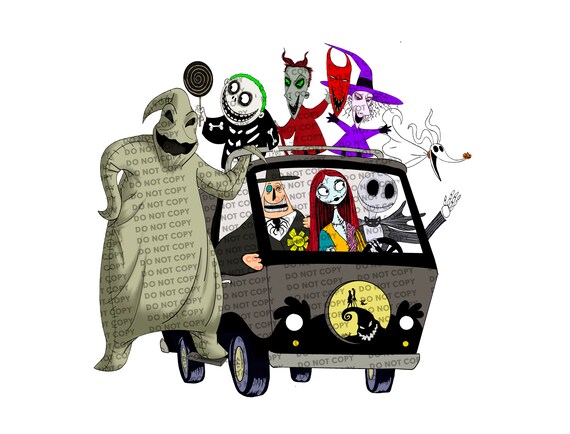 Nightmare Friends Ready to Press Sublimation Heat Transfer NBC - Etsy