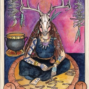 SIGNED Norse Goddess Rune Oracle Deck - Etsy