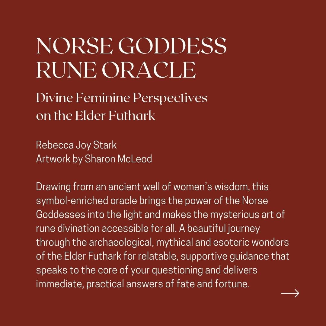 SIGNED Norse Goddess Rune Oracle Deck - Etsy