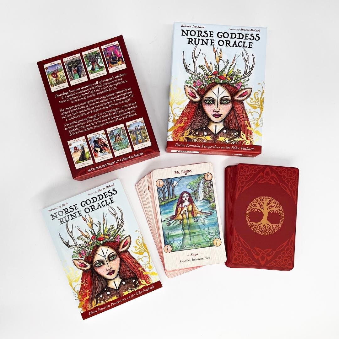 SIGNED Norse Goddess Rune Oracle Deck - Etsy