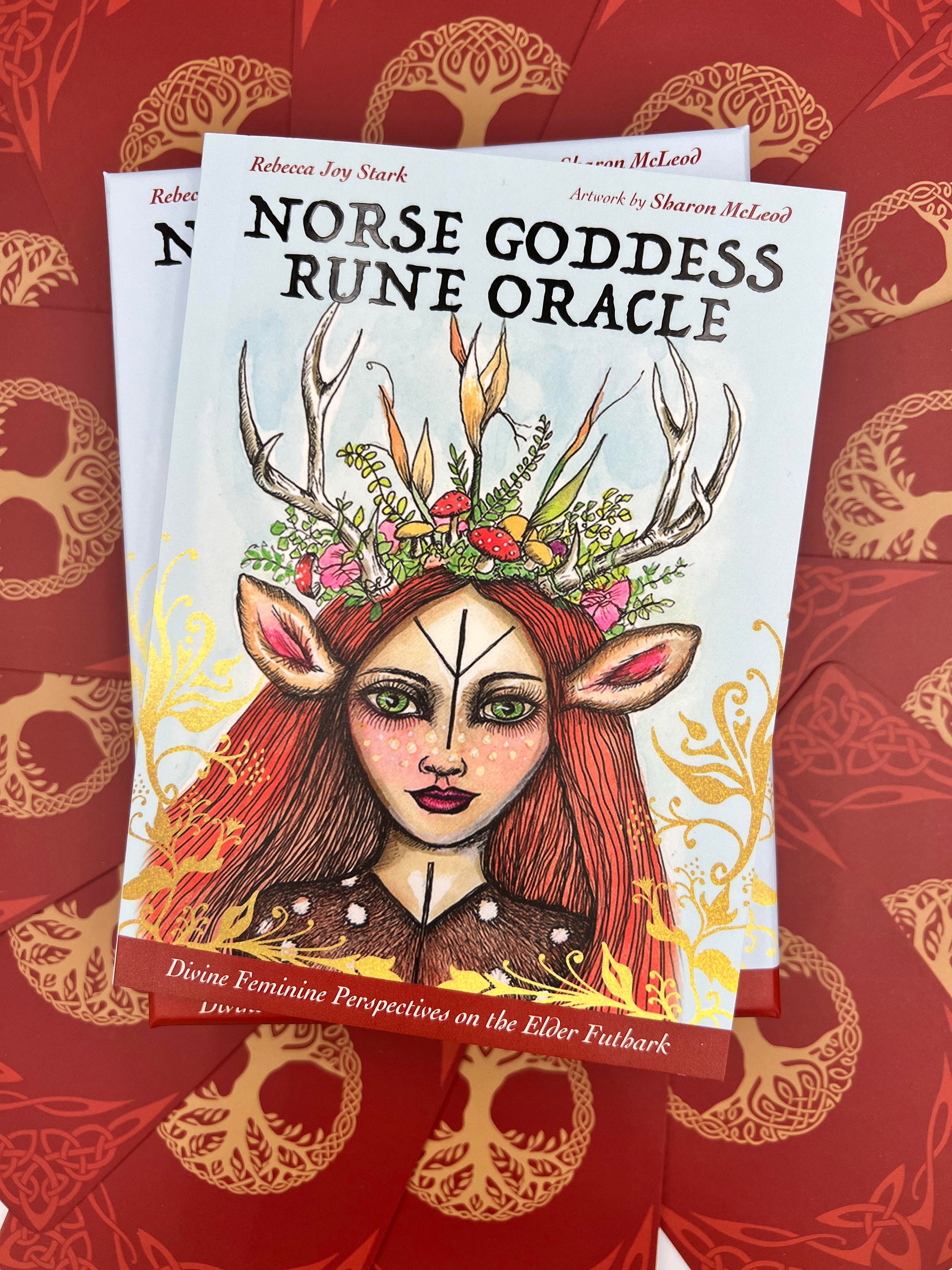 SIGNED Norse Goddess Rune Oracle Deck - Etsy