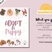 Puppy Party Bundle, Adopt a Puppy, Dog Adoption Birthday Party, Dog ...