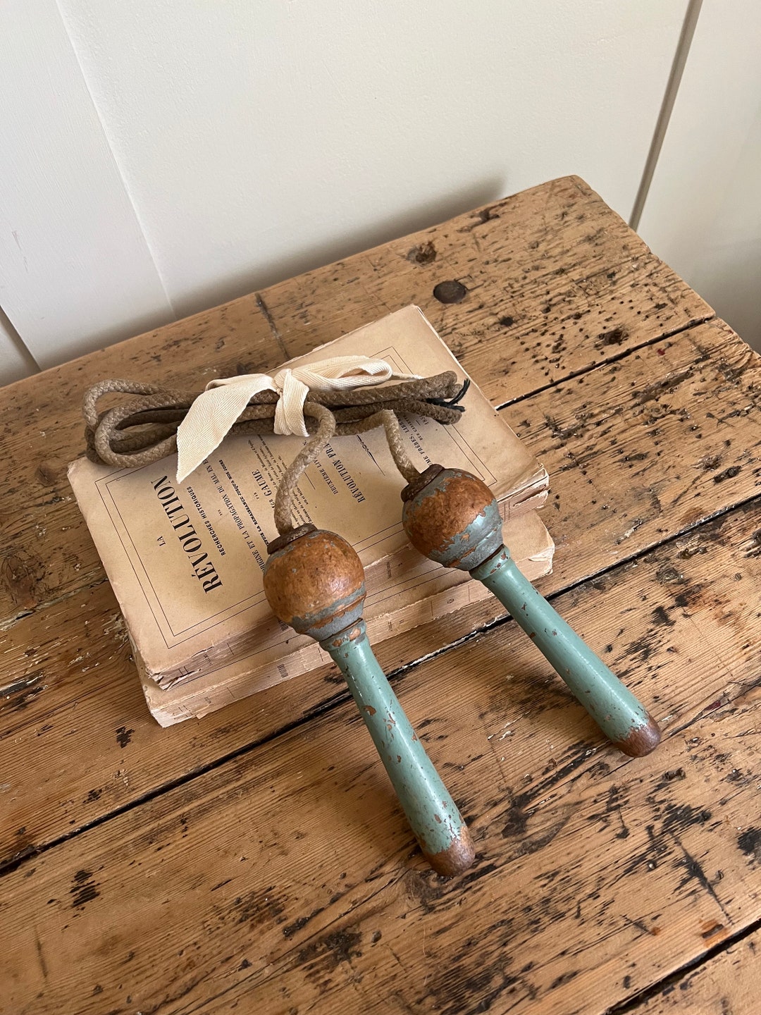 Vintage Skipping Rope Collectable Decorative Sports - Etsy