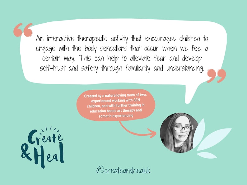 My Body Map - A Therapeutic Activity for Children • Body Awareness ...