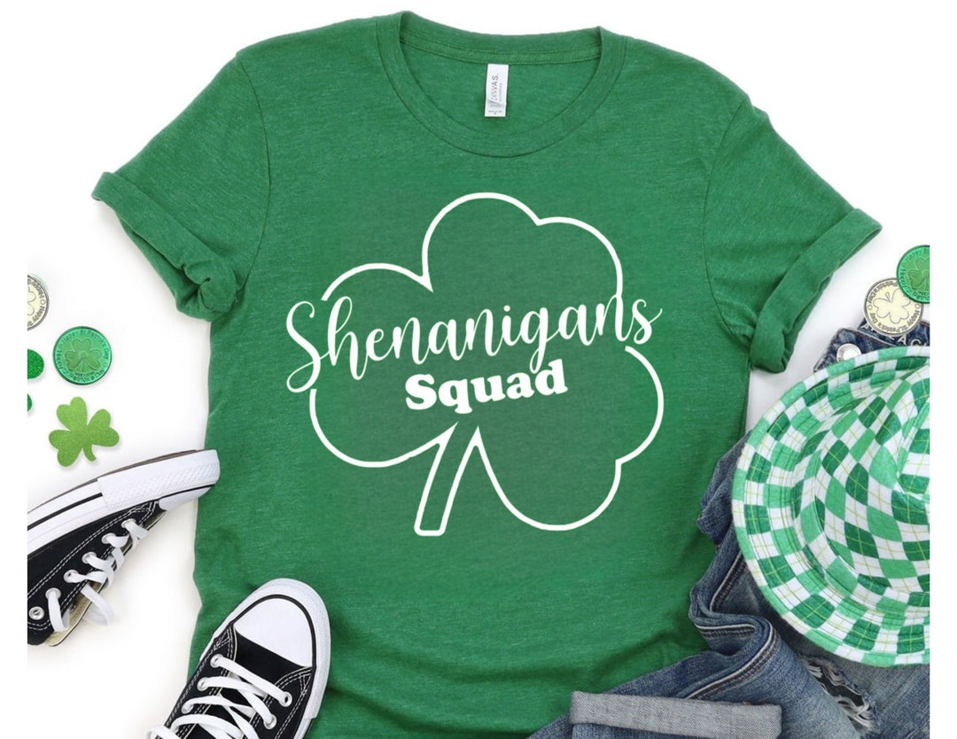 Shenanigans Squad Shirt, Matching St Patricks Day Shirts, St Patrick's ...