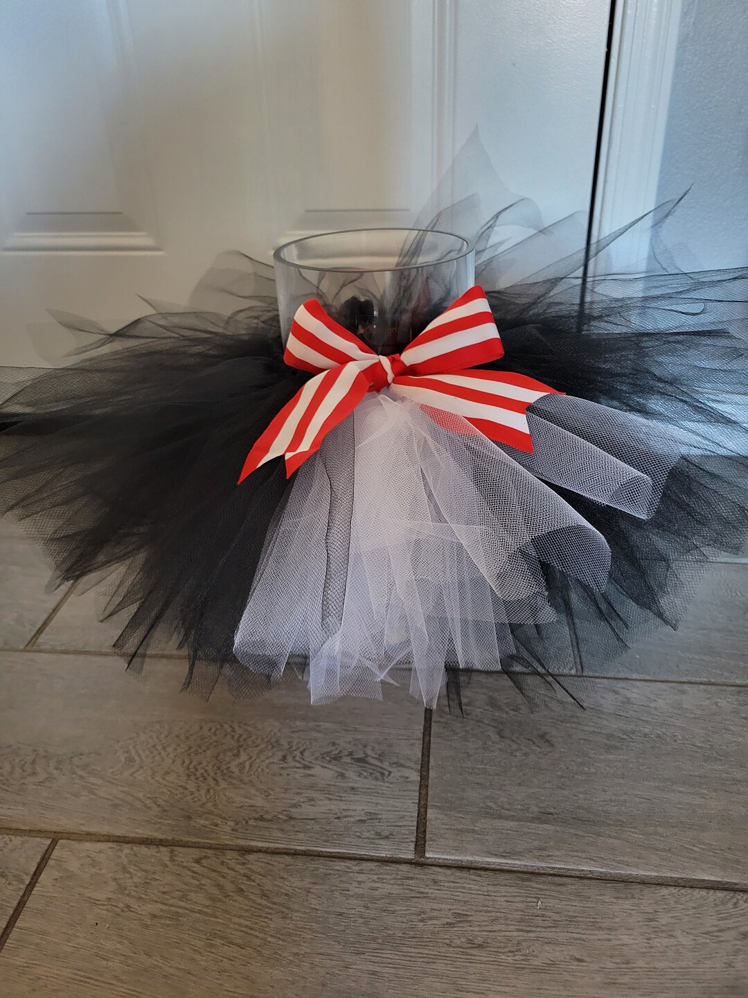 Cat in the Hat Inspired Tutu: Black & White Fluffy Costume - Etsy