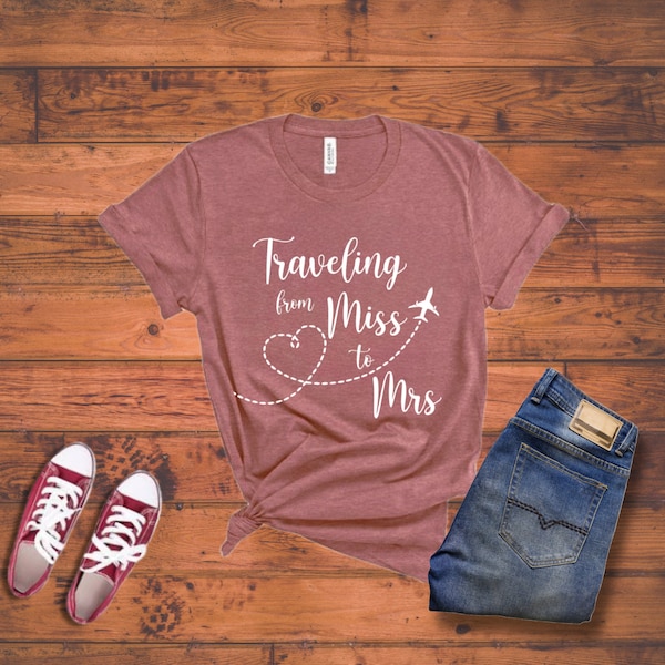 Traveling From Miss to Mrs - Etsy