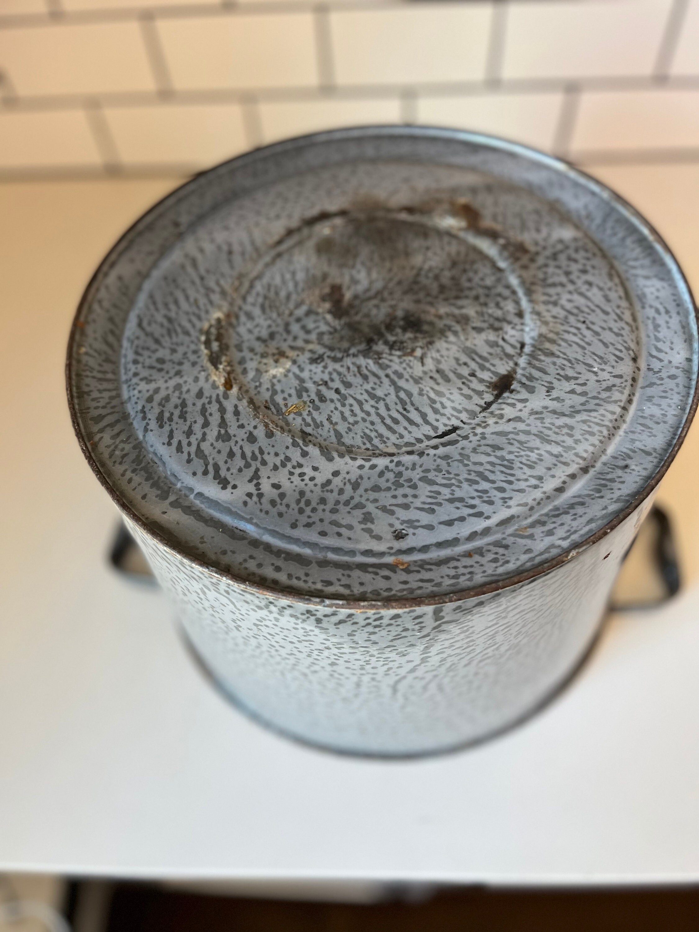 Large Handsome Graniteware Grey Lobster Pot - Etsy