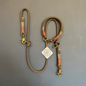 The Bracken | Barley & Ro | Junior and Adult | Bespoke Collar and Leads | Rope Design | Handmade ...