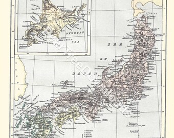PHILIPPINE ISLANDS Rare 1886 Antique Digital Map - Printable Vintage ...
