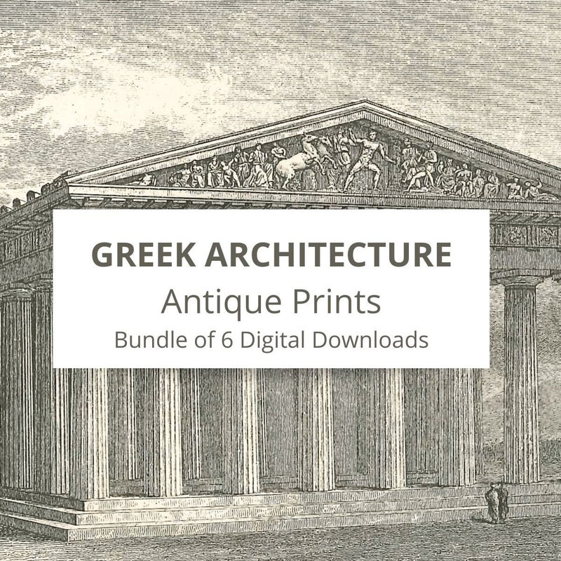 Greek Architecture - Etsy