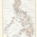 PHILIPPINE ISLANDS Rare 1886 Antique Digital Map - Printable Vintage ...