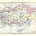 Antique Map of Lycaonia, Lycia, Lydia (1886) - Printable Wall Art ...
