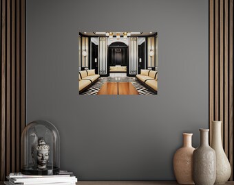 Art Deco Unframed Posters - Etsy