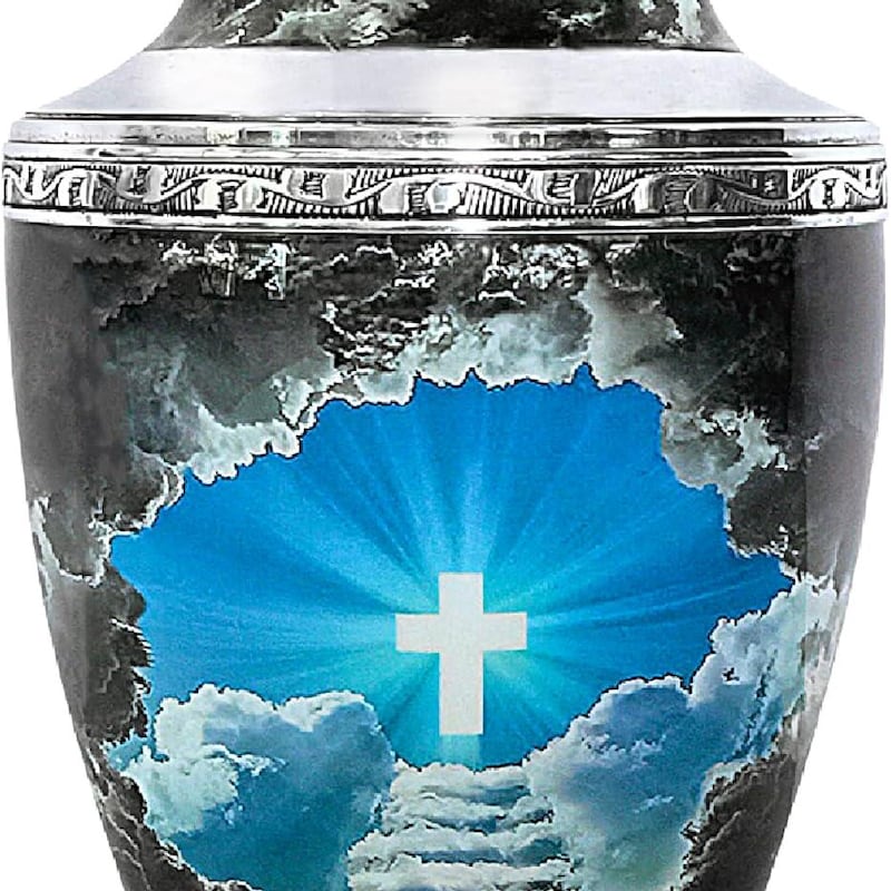 Cross Necklace Dog Urn - Etsy