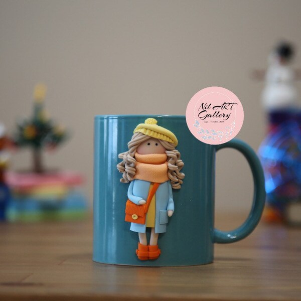 Polymer Clay Mug - Etsy