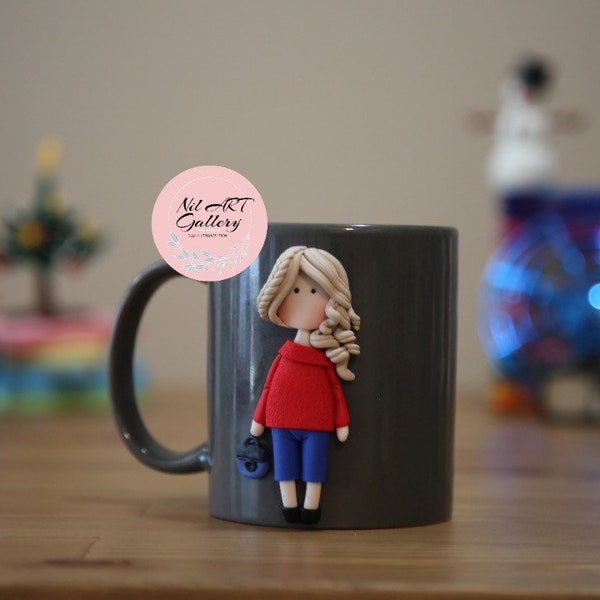 Polymer Clay Mug - Etsy