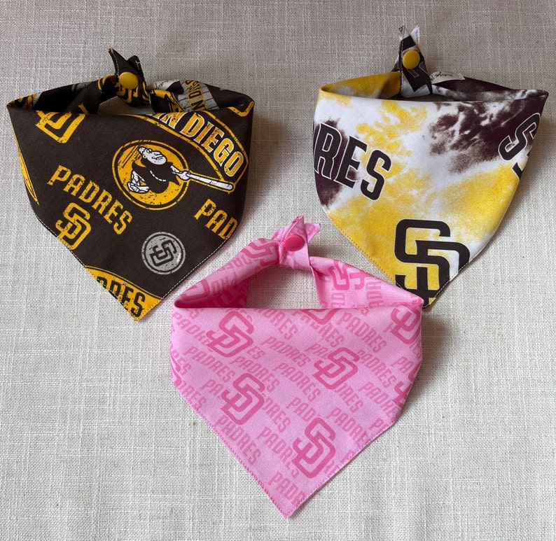 Padres Dog Bandana Baseball Team San Diego Padres Bandana - Etsy