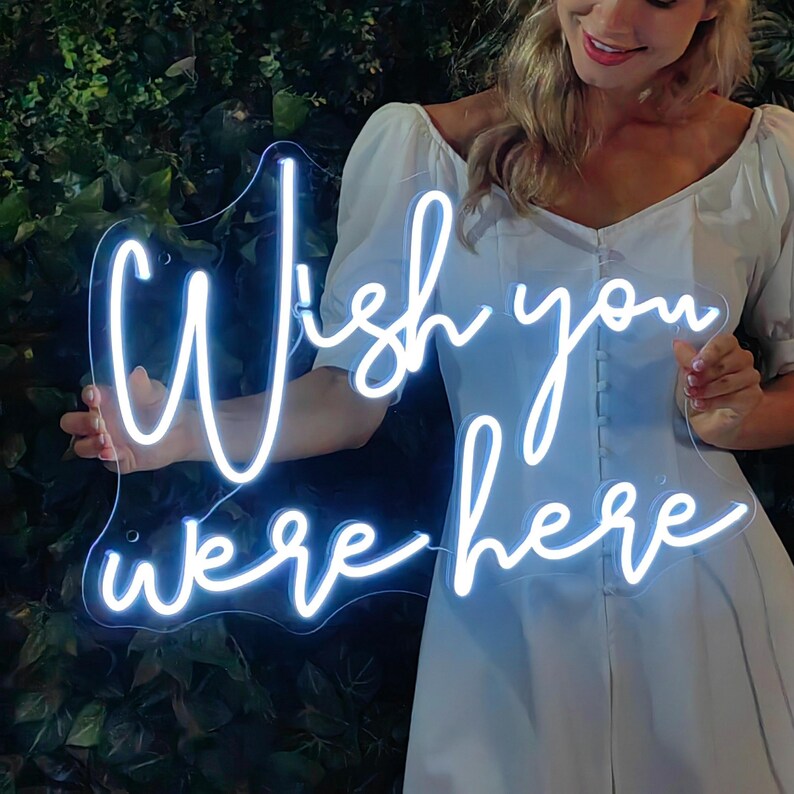 Custom Neon Sign Battery Operated Upgrade Available Wedding - Etsy