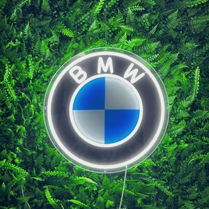 BMW Neon Sign, Custom Business Neon Sign, Custom Led Logo Neon Sign ...