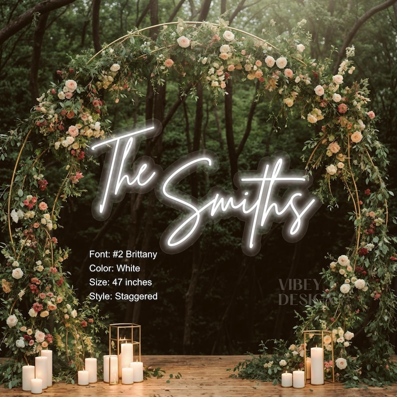 Custom Wedding Neon Sign, Wedding Neon Sign for Reception, Custom ...
