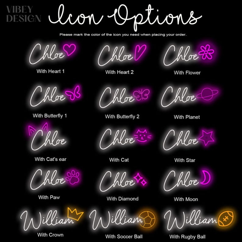 Custom Name Neon Sign for Kids Bedroom, Neon Sign Bedroom Decor ...