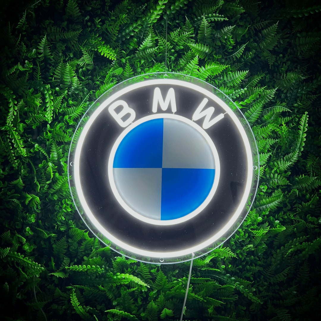 BMW Neon Sign, Custom Business Neon Sign, Custom Led Logo Neon Sign ...