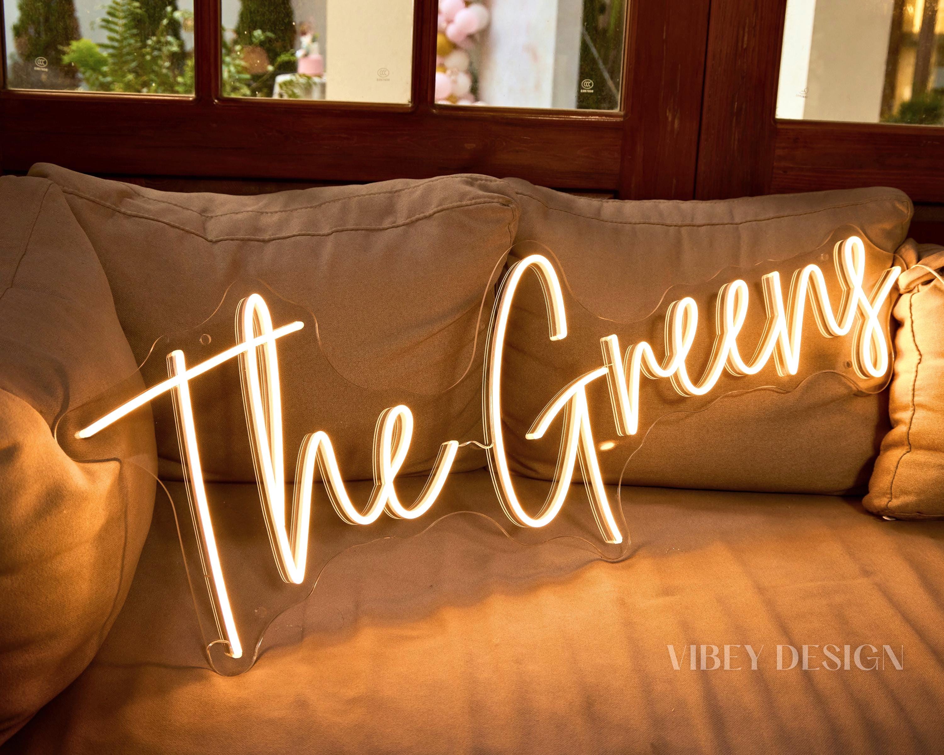 Custom Neon Sign for Wedding, Battery Operated Upgrade Available ...