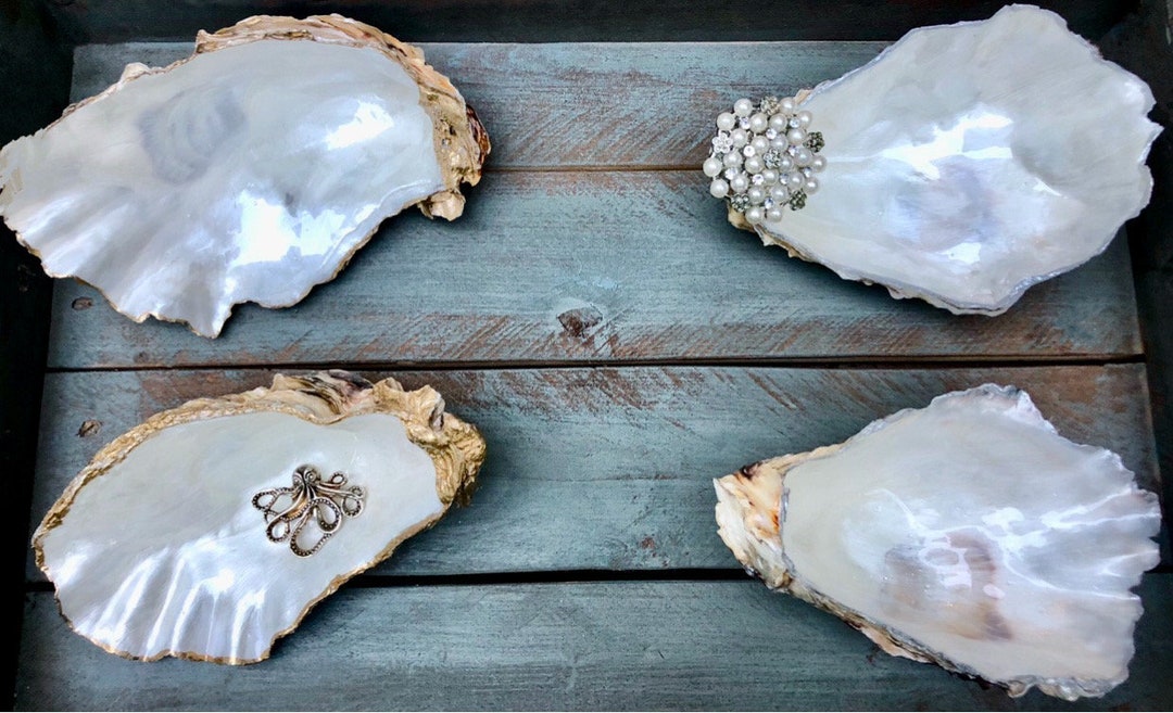 Extra Large Oyster Shell Dish - Etsy