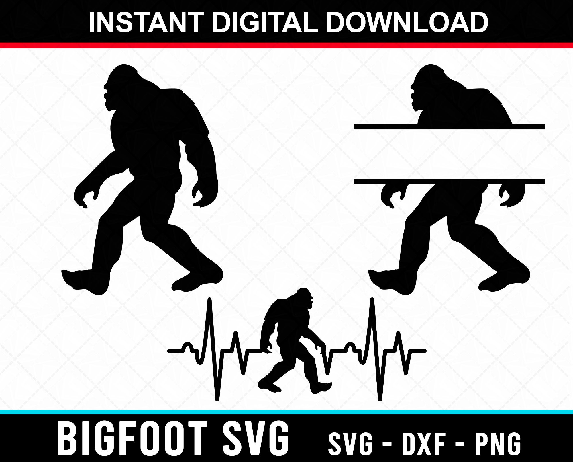 Bigfoot Svg Big Foot Svg Yeti Svg Sasquatch Svg. Vector Cut - Etsy México
