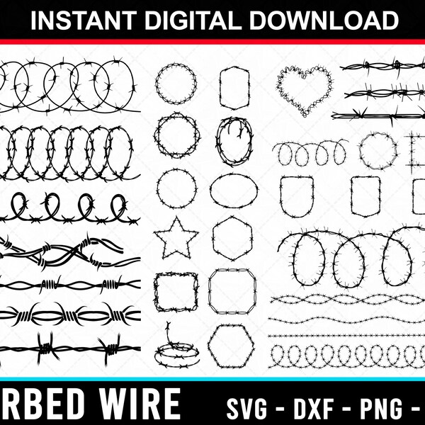 Barbed Wire Art - Etsy